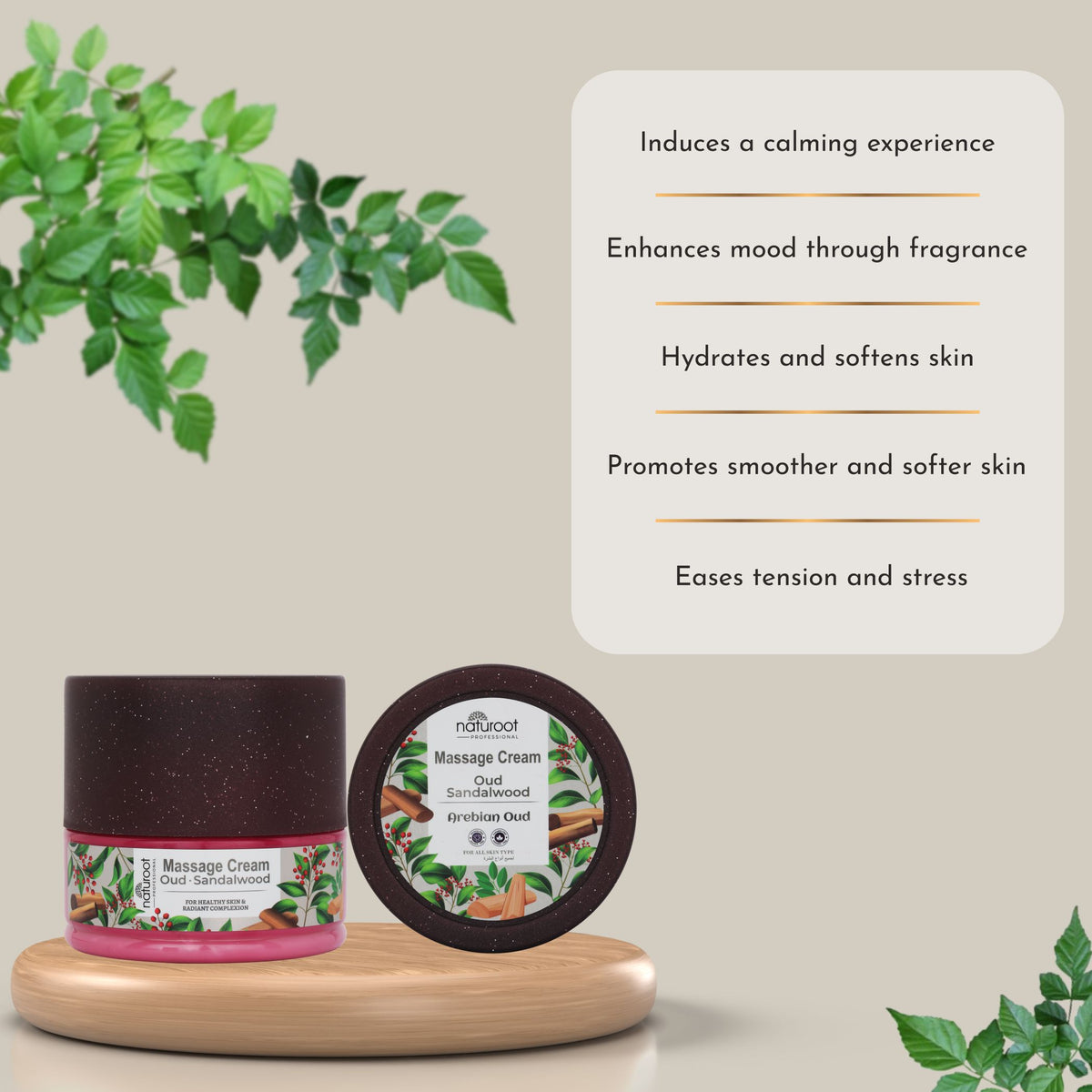Arabian Oud Massage Cream – Klik Naturoot